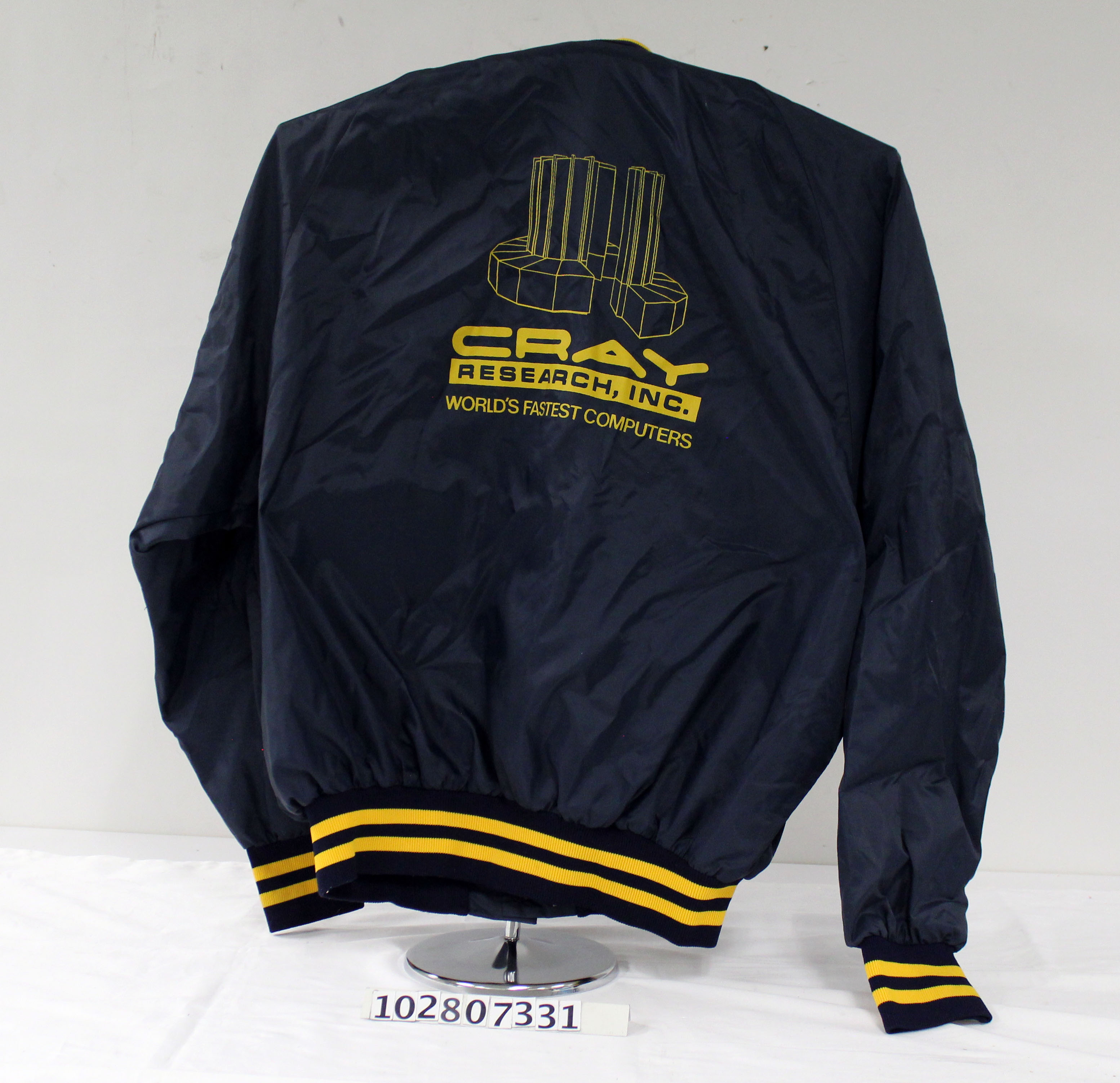 Cray satin jacket | 102807331 | Computer History Museum