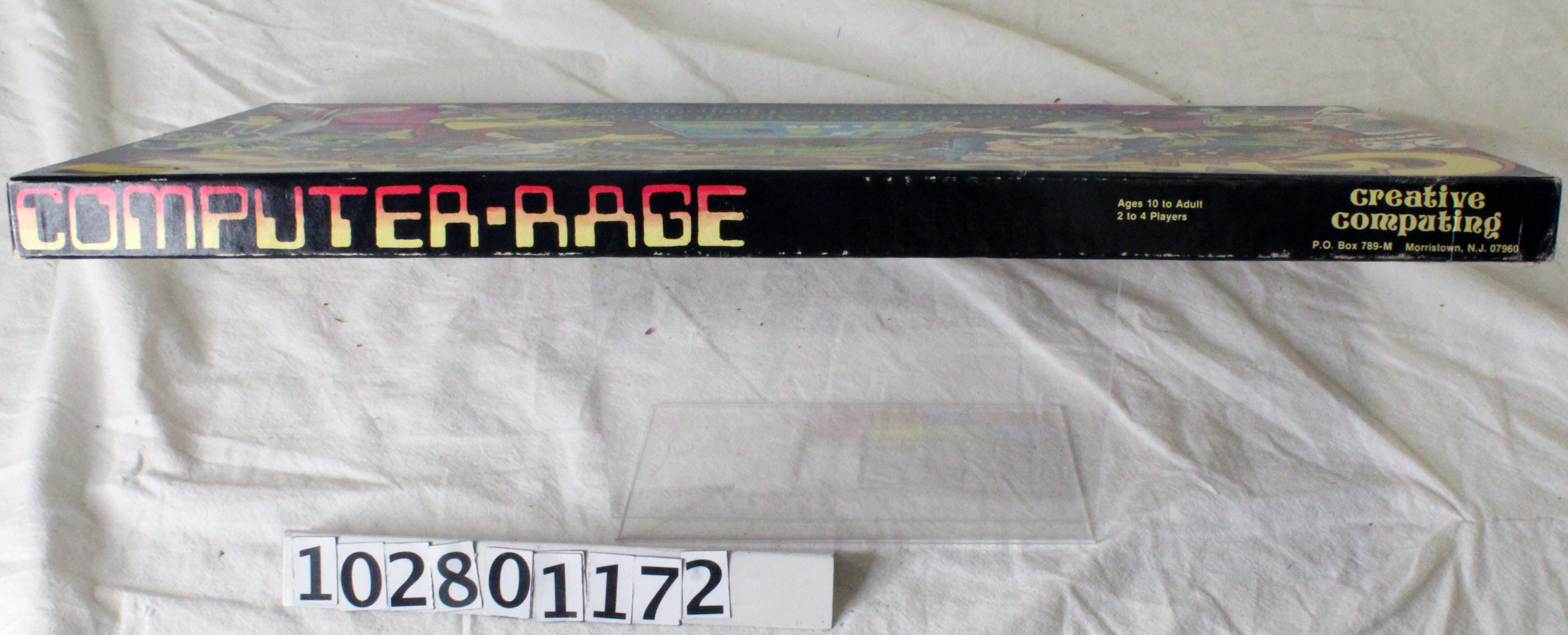 Box for Computer Rage Game | 102801172 | Computer History Museum