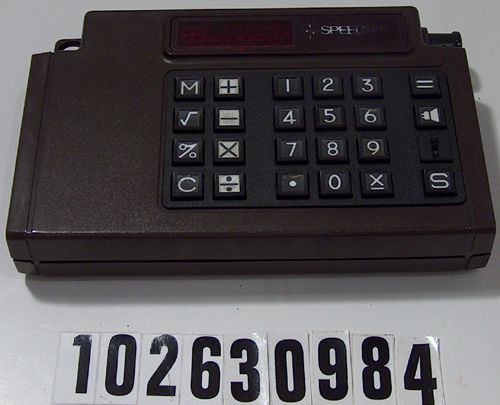 Speech+ Talking Calculator (English language model) | 102630984 - CHM