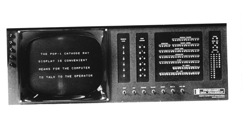 PDP-1 talks to the operator | 102680786 | Computer History Museum