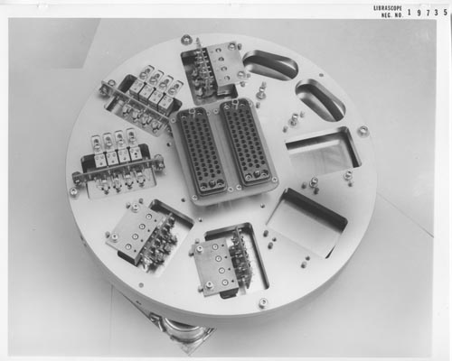 Librascope L-108 - fixed head disk drive, top view | 102712231 - CHM