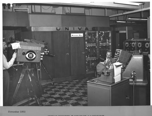 Univac - CBS and the Univac | 102722389 | Computer History Museum